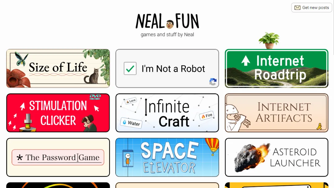 Neal.fun - WebCurate